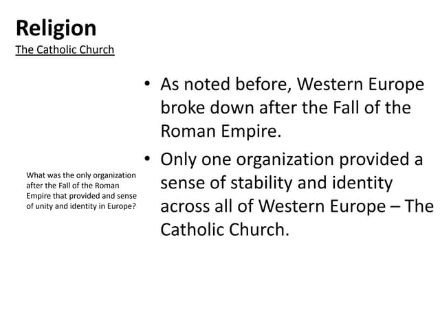 The medieval church | PPT