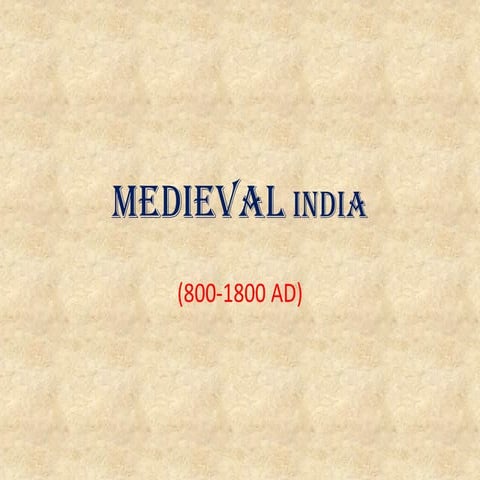 Medieval part 1 | PPT