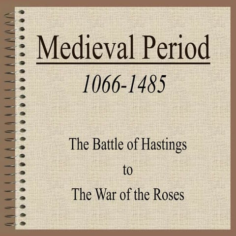Medieval period powerpoint | PPT