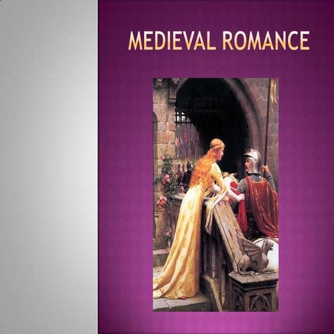 Medieval romance | PPTX