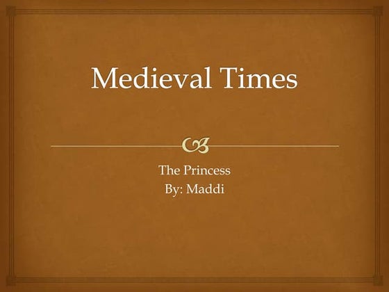 PowerPoint: Medieval Life - Occupations in Medieval Times | PPT