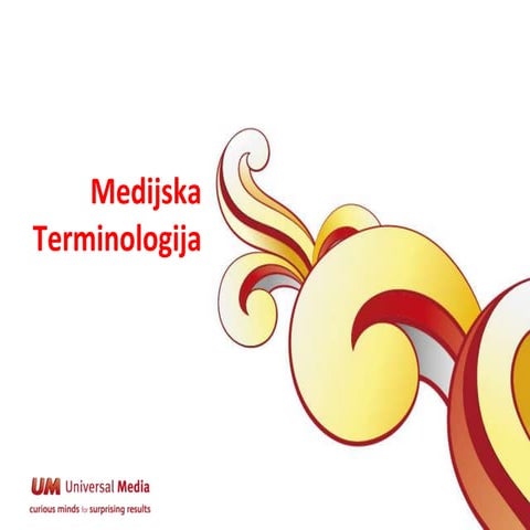 Medijska terminologija | PPTX