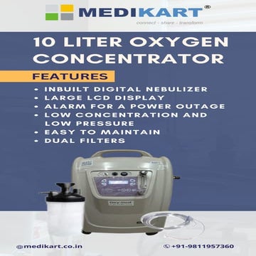 Oxymed Oxygen Concentrator | MediKart healthcare systems | PDF