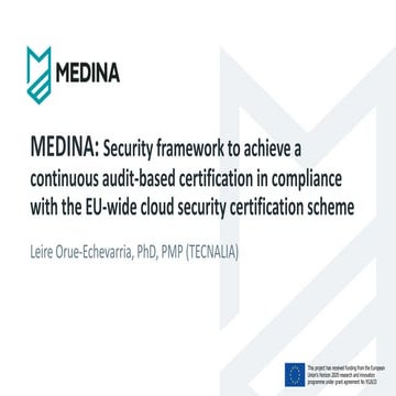 MEDINA General Presentation | PDF
