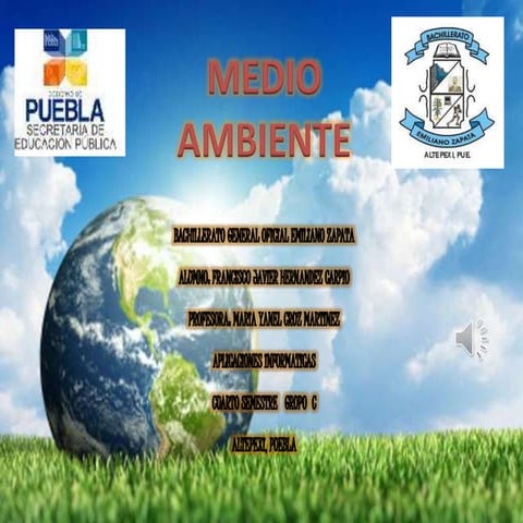 Medio ambiente | PPTX