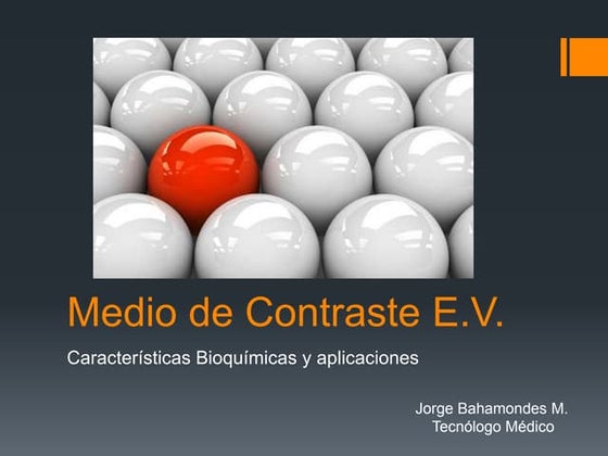Tipos de Medios de Contraste Radiologicos | PPT