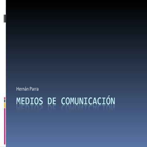Medios De ComunicacióN Toast Master | PPT | Technology & Computing