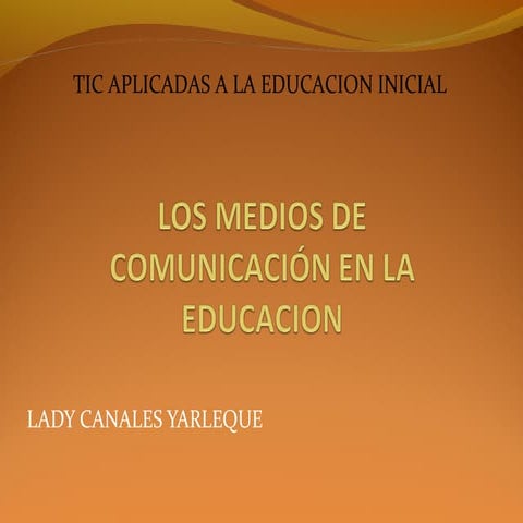 Medios de comunicacion | PPT