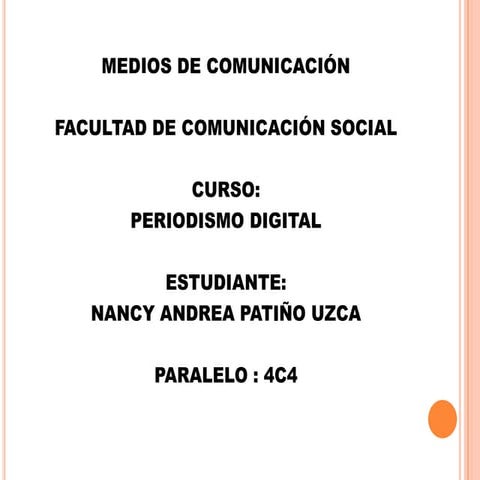 Medios De ComunicacióN 7ºAñO BáSico | PPT