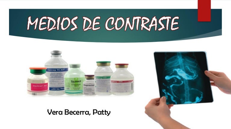 Medios de contraste