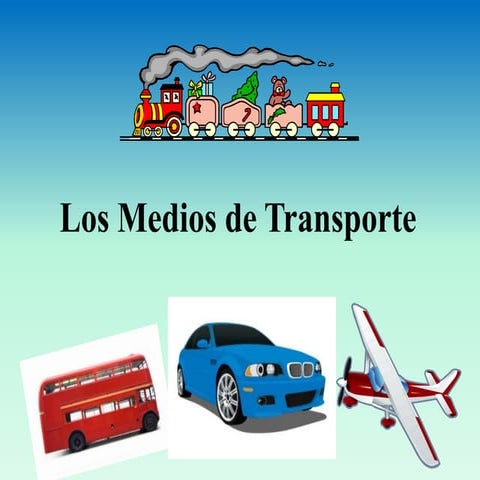 Spanish Vocabulary - Transportation | PPSX