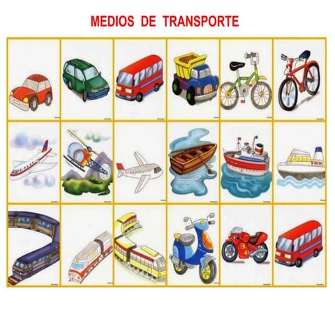 Medios de transporte | PPT