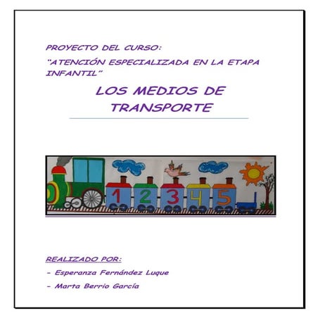 Medios de transporte | PDF