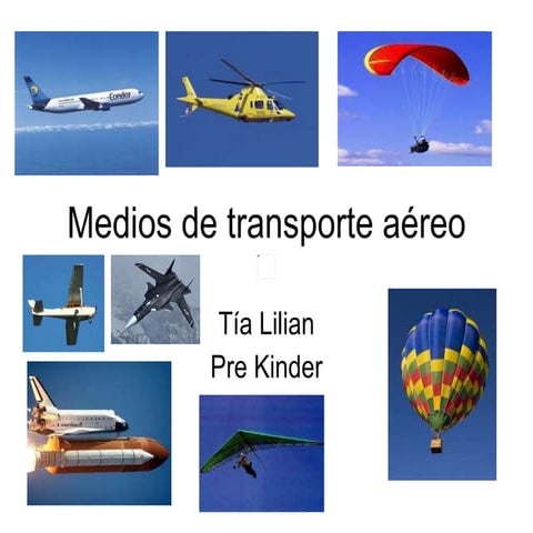Medios de transporte aéreo | PPT
