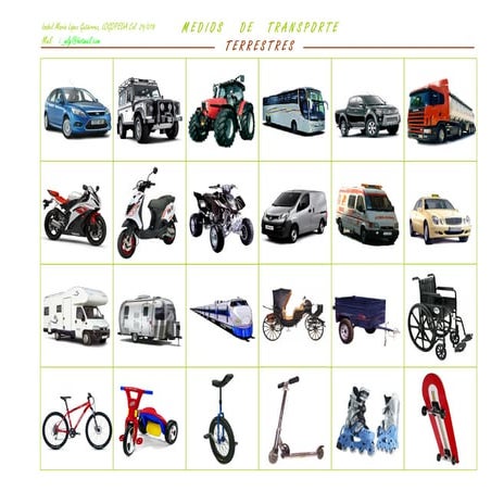 Medios de transporte en lámina | PDF | Email | Internet