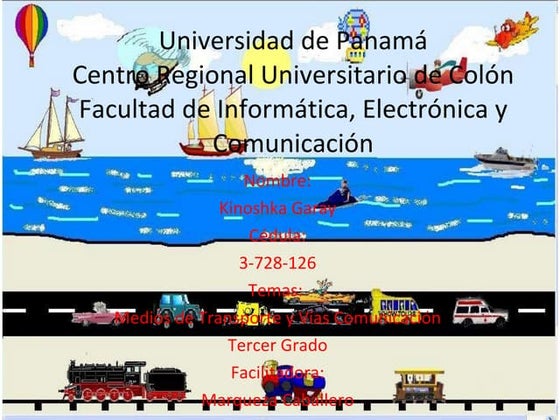 Vias de comunicacion | PPTX