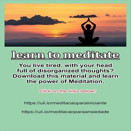 LEARN TO MEDITATE | PDF