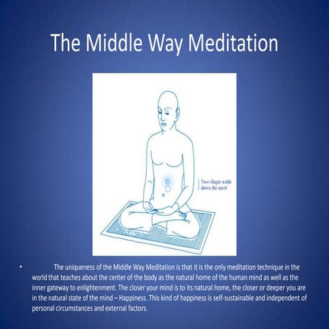 Meditation flyer | PPTX
