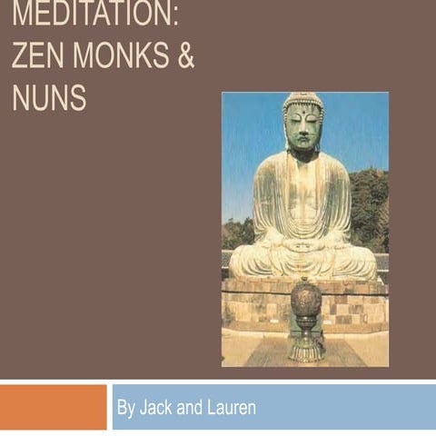 Meditation & Buddhism | PPTX