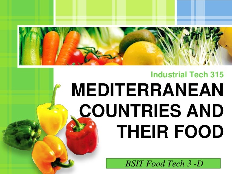 Mediterranean Food Countries | Cuisine Méditerranéenne Traditionnelle ...
