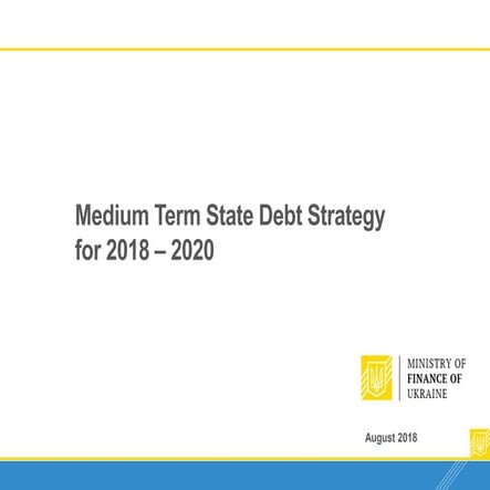 Medium term debt strategy | PDF