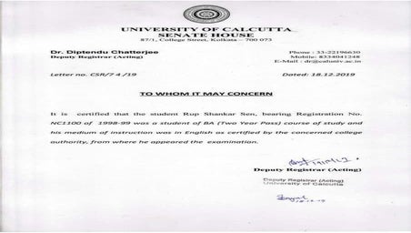 Format for the Language Certificate (MOI - Medium of Instruction ...