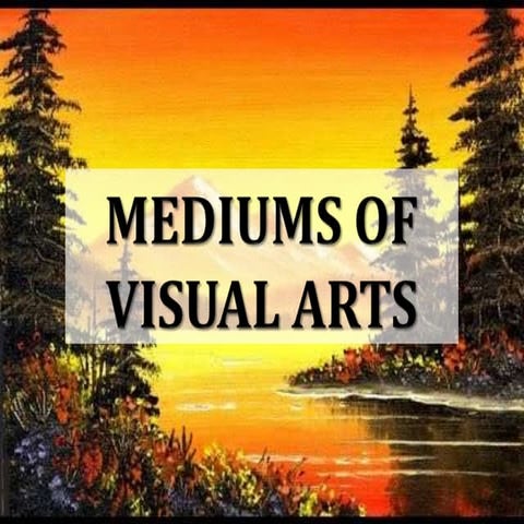 Mediums of visual arts pastel-fresco-acrylic | PPTX | Painting | Arts and Crafts