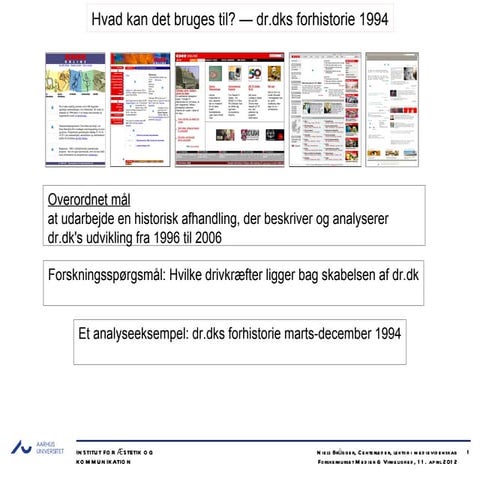 Medium theory revisited hvad kan det bruges til publ_5 | PPT