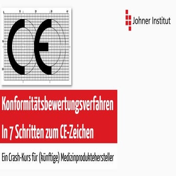 Konformitätsbewertung: In 7 Schritten zum CE-Zeichen für Ihr ...