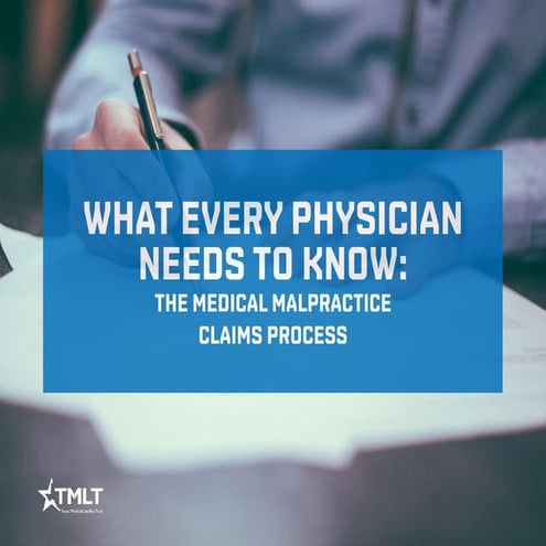 The Medical Malpractice Claims Process | PDF