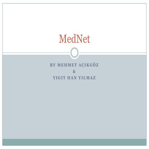 Med net | PPTX