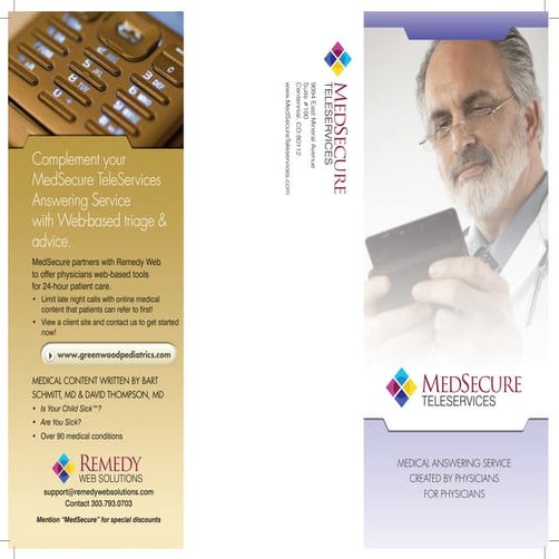 Medsecure Brochure Final | PDF