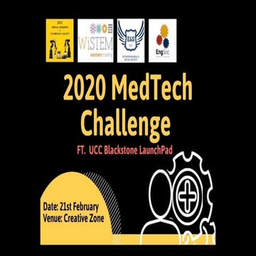 Presentation for the 2020 MedTech Challenge | PPTX