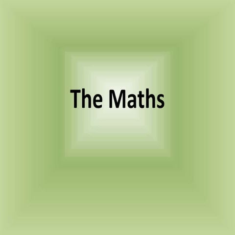 Maths across curriculum | PPTX