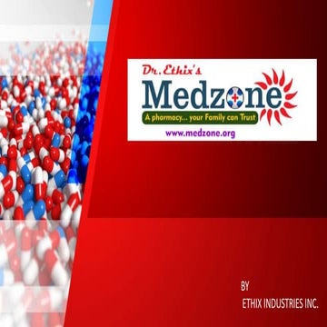 Medzone (A chain of Medical store) | PPTX