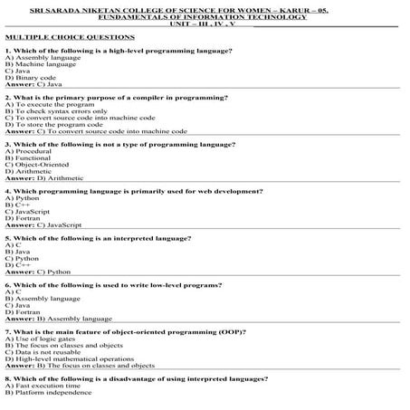 MEENA fundamentals of techonolgy unit -3,4,5 material.docx