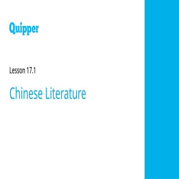 Chinese literature | PPTX
