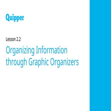 Organizing Information through Graphic Organizers.pptx