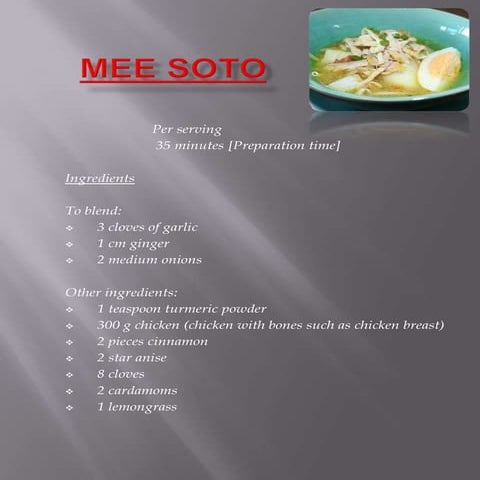 Mee soto | PPTX