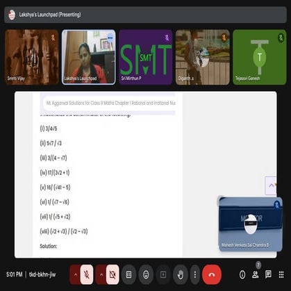 Formative maths class Luxurious launchpad | PPT