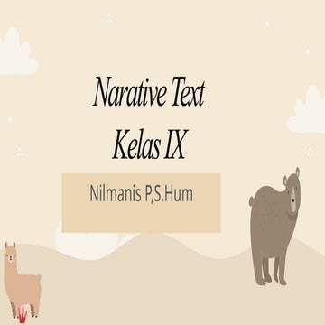 Ppt narrative text | PDF