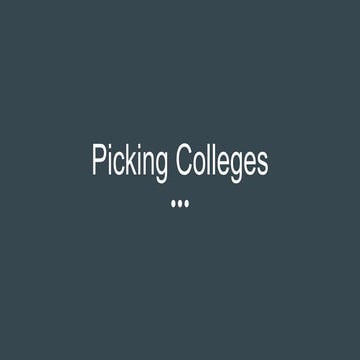 Meet 2 What Is College? | PPTX