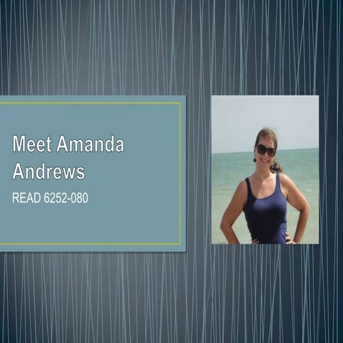 Meet amanda andrews | PPT