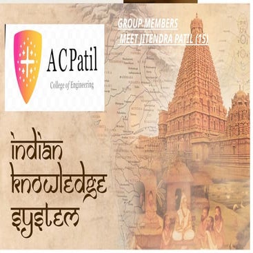 Introduction to Indian Knowledge System.pptx