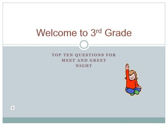 First Day of School Powerpoint | PPTX | Education