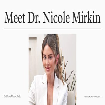 Comprehensive Clinical & Forensic Psychology Services by Dr. Nicole ...