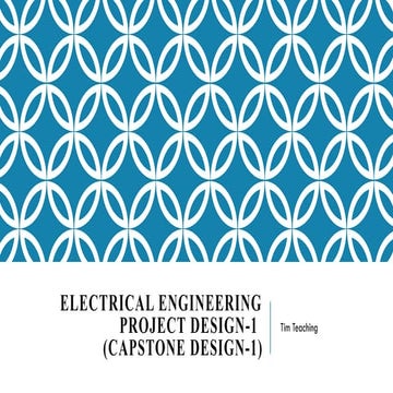 Meeting 1 Electrical Engineering Project Design-1.pptx