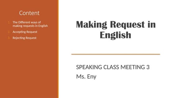 Asking for permission and Making a Request ESL | PPT | Homework and ...