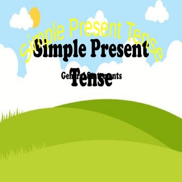 Meeting 6 - Simple Present Tense - General Statements (1).pptx