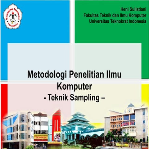Teknik Sampling | PPTX